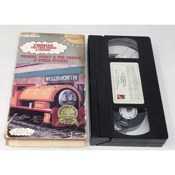 Media | Thomas The Tank Engine Friends Vhs Thomas Percy And The Dragon ...
